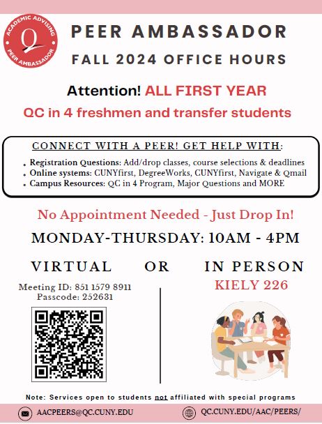 AAC Peer Ambassadors - Academic Advising Center