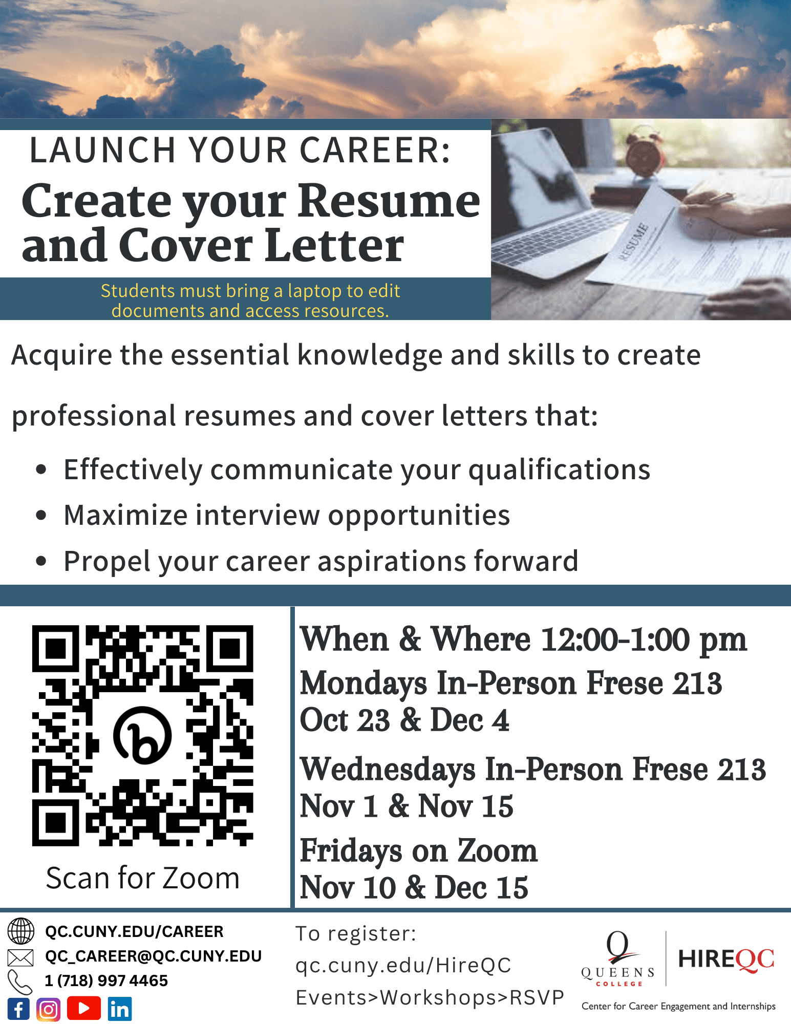 Workshops - Center for Career Engagement and Internships