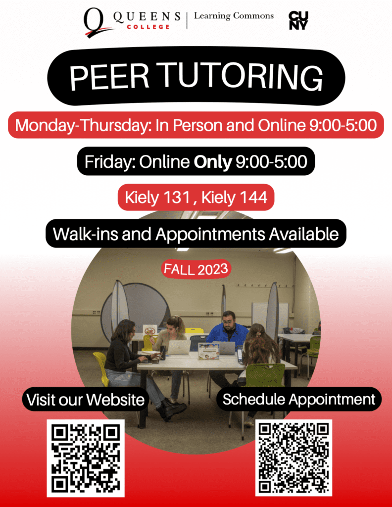 Workshops and Events - QC Learning Commons