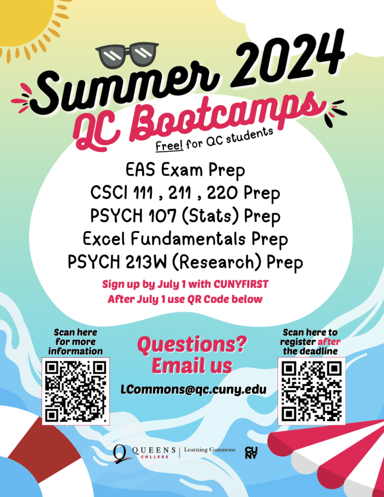 Bootcamps - QC Learning Commons