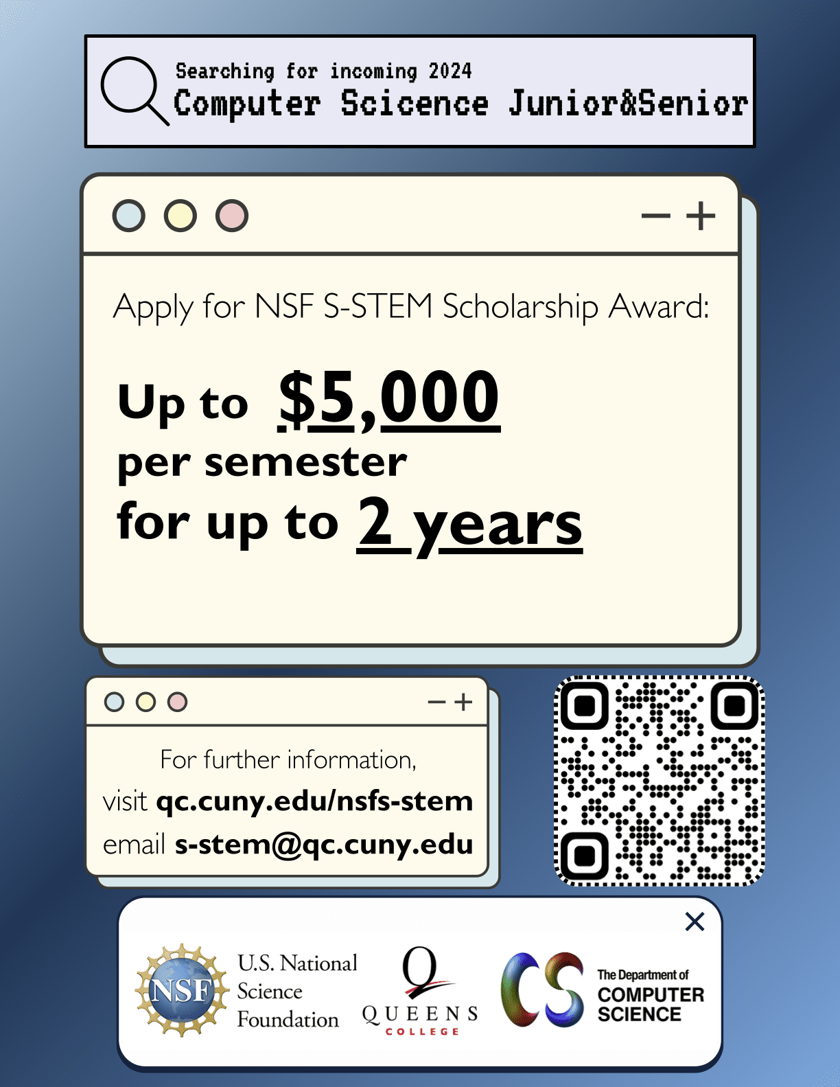 NSF S-STEM | Queens College, CUNY