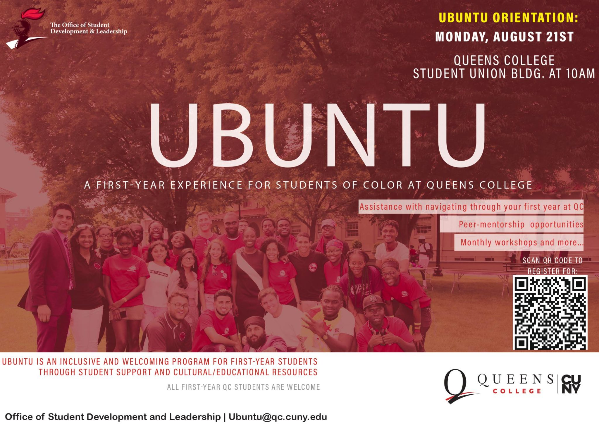 The UBUNTU Program at Queens College - Student Development and Leadership
